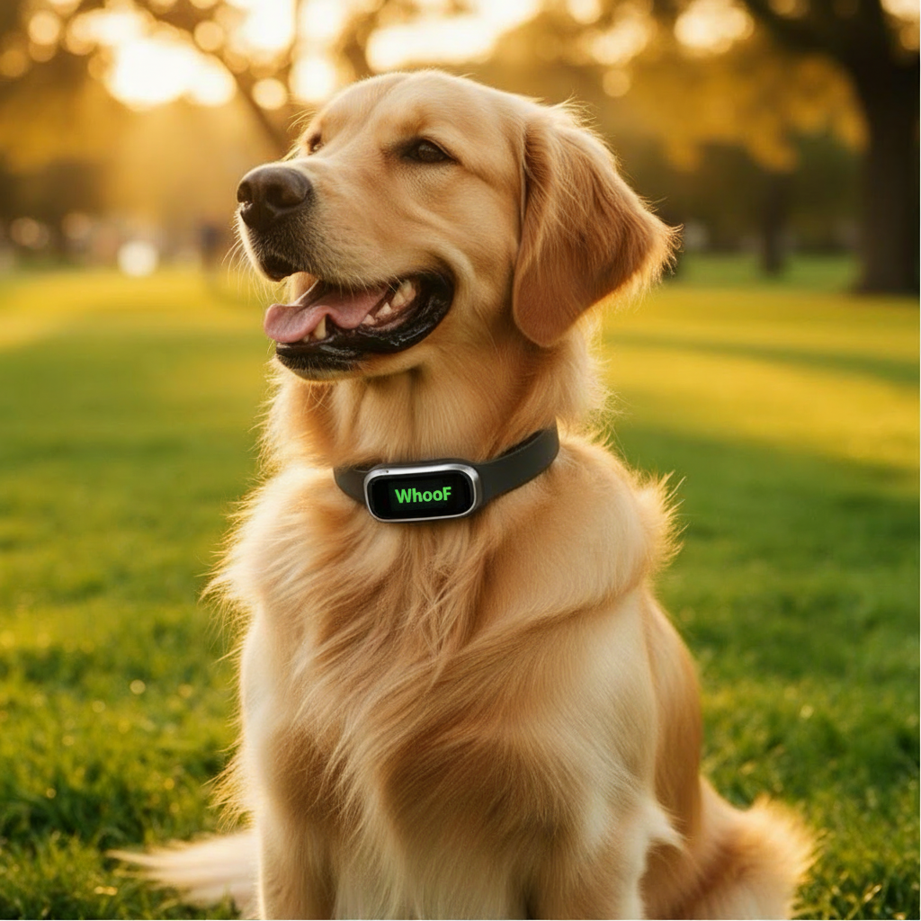 WhooF — The Whoop for Dogs | AI Pet Health Wearable
